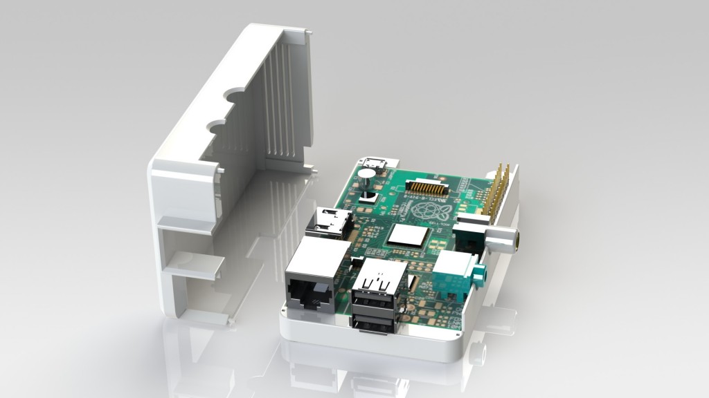 005-raspberry-pi-white-open-pcb - Raspberry Pi BlogRaspberry Pi Blog